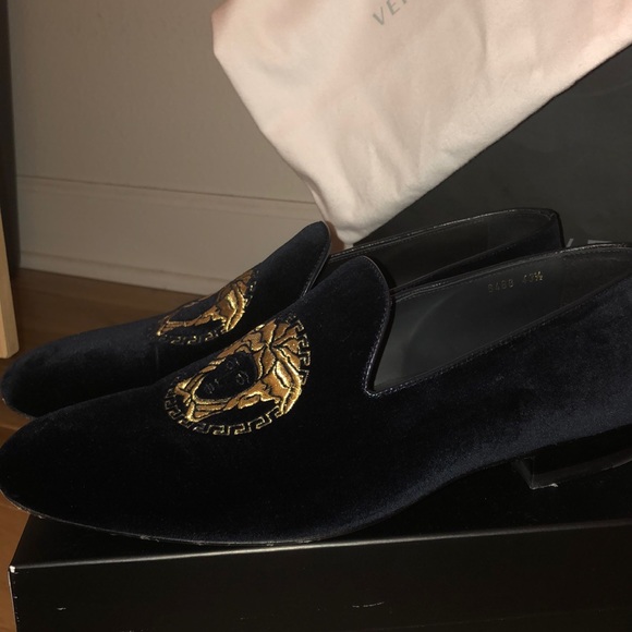 Versace | Shoes | Versace Closed Toe Slippers | Poshmark